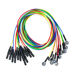 Technomed Reusable Silver/Silver Chloride Cup EEG Electrodes - 12 Pack ...